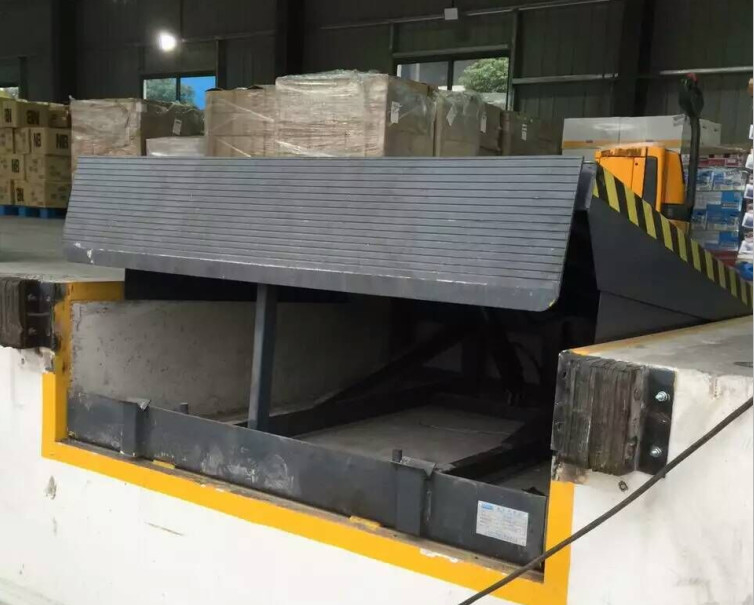 Stationary Or Fixed Warehouse Dock Levelers Loading And Unloading ... Stationary Or Fixed Warehouse Dock Levelers Loading And Unloading ...