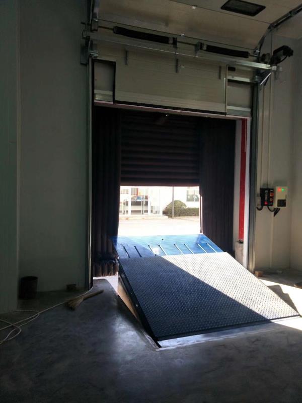 Retractable Hydraulic Dock Ramp,Telescopic Lip Dock Leveler With Heavy ...