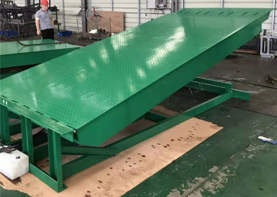 Loading Dock Ramp, Telescopic Electric Dock Leveler With Retractable ...