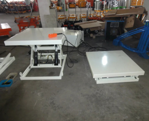 Small Electric Scissor Lift Table ,Hydraulic Lift Work Table Provide A ...