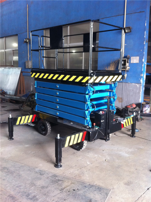 Custom Extendable platform Outdoor Aerial Working Table Hydraulic ...