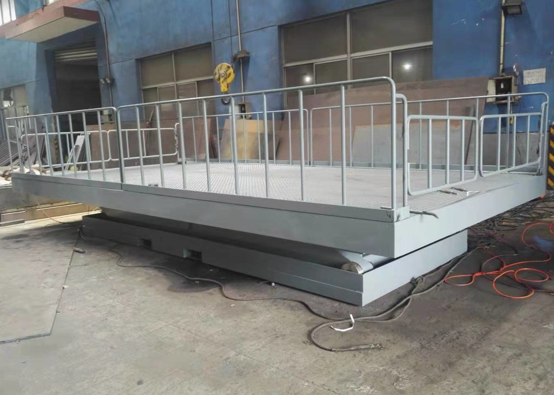 3Ton Electric Scissor Lift Table With Hydraulic Control System For Workshop