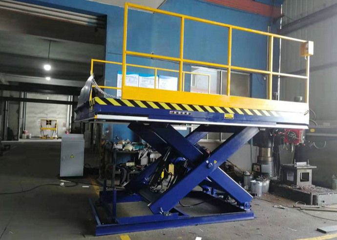 7.5T Heavy Duty Load, Heavy Capapcity Hydraulic Dock Scissor Lift For ...