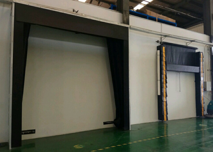 Warehouse Container Inflatable Dock Shelter With High Seal Insulation ...
