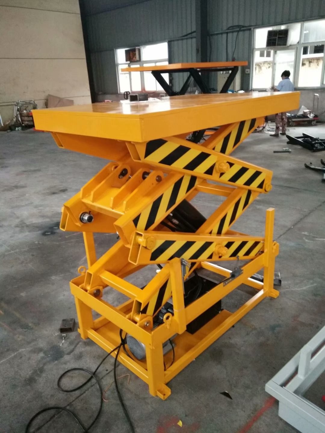 Work Station 1500kg Lift Table ,Hydraulic Scissor Lift Table Raise ...