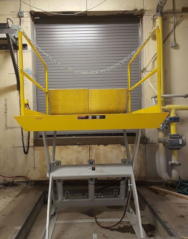 Explosion Proof Hydraulic Dock Lift,Scissor Dock Loading Ramp For Load ...